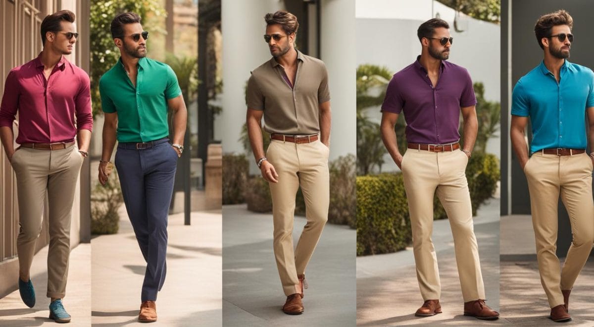 Descubra Qual Cor de Camisa Combina com Calça Bege Masculina